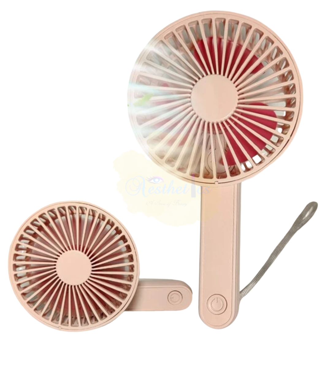 Handheld Foldable Fan – Aesthetics Beauté