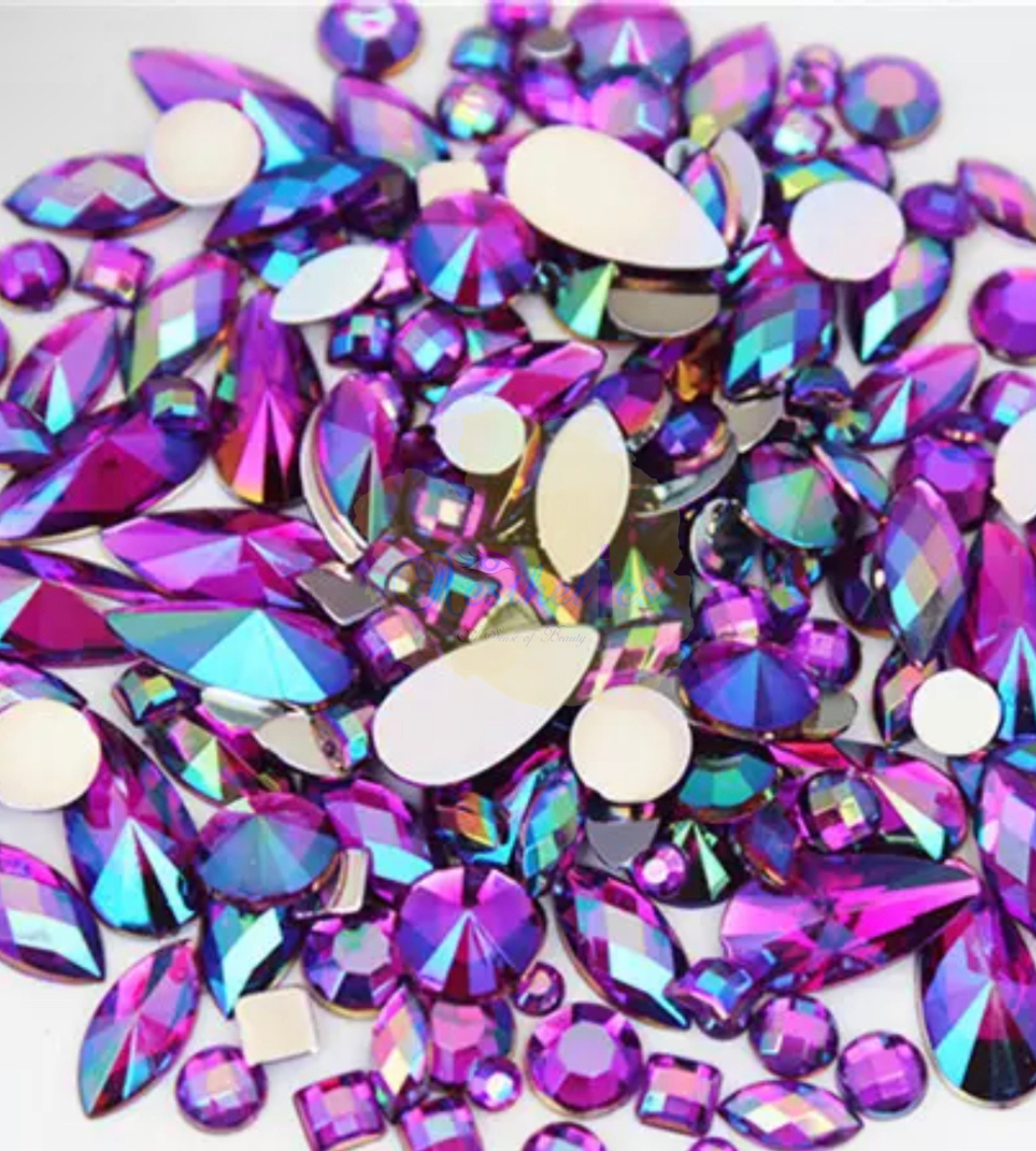 Rhinestones (Purple) – Aesthetics Beauté